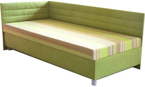 Jednolůžková postel (válenda) 110 cm Emil 2 (se sendvičovou matrací) (L). 774256