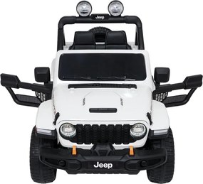 Elektrické autíčko Jeep Wrangler Rubicon LIFT bílé