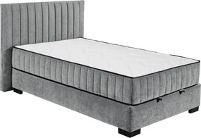 XXXLutz AMERICKÁ POSTEL, 120/200 cm, antracitová MID.YOU - Postele s úložným prostorem - 002220053901
