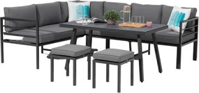 Doppler YORK SET - hliníková zahradní sedací souprava - Rozbalené zboží (N639)