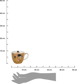 Porcelánový hrnek Klimt The Kiss 460 ml