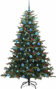 Umělý vánoční stromeček Zelená 180 cm PVC, kov a plast 3395557