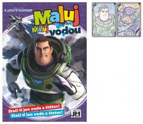 Omalovánky Maluj vodou! A5 Buzz Rakeťák 15x21cm