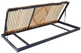 Ahorn TRIOFLEX kombi P LEVÝ - přizpůsobivý postelový rošt s bočním výklopem 90 x 210 cm