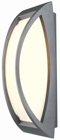 SLV 230445 Meridian II venkovní nástěnné svítidlo, 1x60W šedá, IP54, 38cm