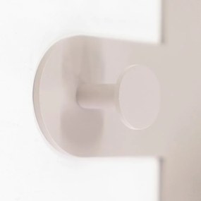 Taupe ocelový nástěnný věšák 66 cm Frondo – Spinder Design