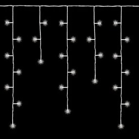 Vánoční rampouchová LED clona 200 LED