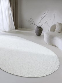 Villeroy & Boch Kusový koberec 106048 White ovál, 160x230 ovál, bílá, ložnice