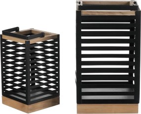 Set dvou luceren černý JS464 (2 ks)