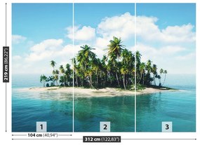 Fototapeta Ocean Island 104x70