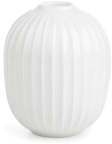 Bílý porcelánový svícen Kähler Design Hammershoi, výška 10 cm