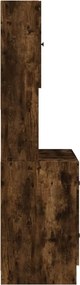 Kuchyňská skříňka kouřový dub 95 x 50 x 180 cm kompozitní dřevo 3276536