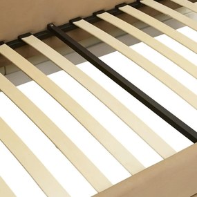 Postel s výsuvnou přistýlkou, hnědá, 90x200, TALNIA Kondela 0000416480