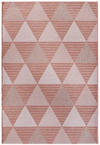 Kusový koberec Flat 21132 Ivory Silver/Coral 140x200 cm