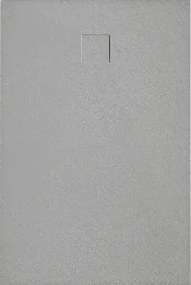 Mexen Bert, SMC obdélníková sprchová vanička 100 x 80 cm, šedá, 4K618010