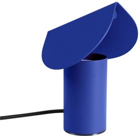 Tmavě modrá hliníková LED stolní lampa (výška 15 cm) BISCUIT – Thoro