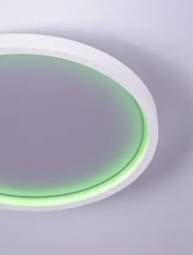 Moderní stropní svítidlo Chet RGB 39 s dálkovým ovládáním