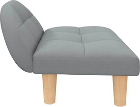 Pelíšek pro psy světle šedý 70 x 52 x 30 cm textil 171933