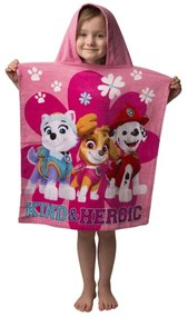 Jerry Fabrics Pončo Paw Patrol 475 50x115 cm