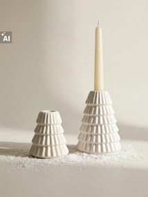 Sinsay - Svícen 2ks - krémová