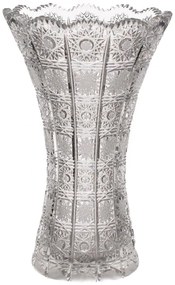 Broušená váza X, Royal Crystal 25,5cm