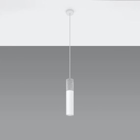 Sollux Lighting Závěsné svítidlo BORGIO 1 bílé
