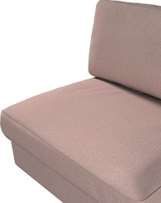Potah na neskládací křeslo IKEA Kivik barva růžová látka pletený vzor