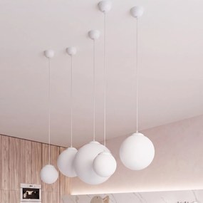 Sollux Lighting Závěsné svítidlo UGO 30 bílé