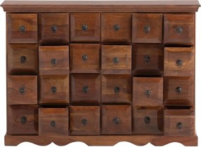 furniture-nabytek.cz - Komoda Meridan akácie 24 šuplíku