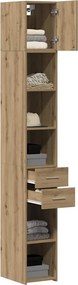 Úložná skříňka 2 ks Artisanový dub 30 x 42,5 x 225 cm 3365641
