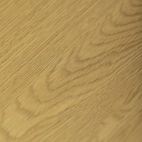 Kulatý jídelní stůl 120x120cm HT-F4120 OAK, mdf, divoký dub