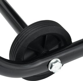 vidaXL Průmyslový bubnový ventilátor 60 cm 172,5 W černý