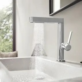 Hansgrohe Finoris - Umyvadlová baterie | s výpustí Push-Open a výsuvno
