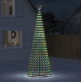 vidaXL Vánoční stromek kužel 688 ch LED diod 300 cm [358071] Barva: Vícebarevný