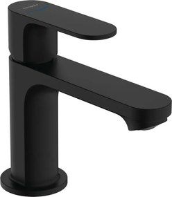 Hansgrohe Rebris S, stojánkový ventil 80 pro studenou vodu, bez odtokové soupravy, černá matná, HAN-72503670
