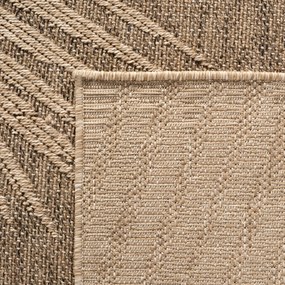 Ayyildiz, Kusový koberec Timber 1403 brown - na ven i na doma, 80x150, hnědá, chodba / předsíň