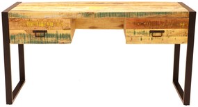 furniture-nabytek.cz - Psací stůl 160 cm z masivního dřeva mango 160x70x76
