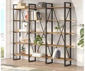 Designový regál Madlaina 180 cm borovice