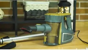 Adler AD 7036 2v1 bílá / Tyčový vysavač / 800 W / 1.5 L / bezsáčkový /