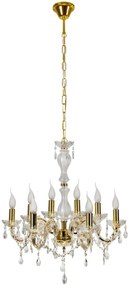 Candellux Maria Teresa závěsné svítidlo více než 6x40 W zlatá 38-94653