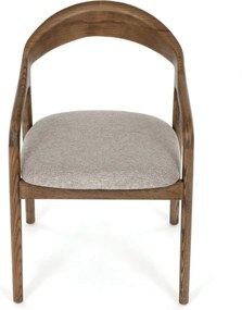 Jídelní židle, hnědá, masiv, DCH-V3203 CRM2 Ořech