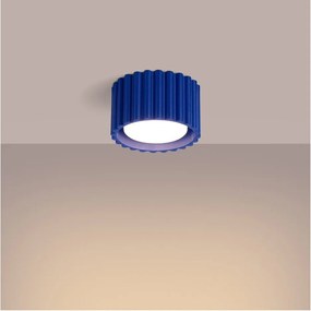Modré kovové bodové svítidlo ø 10 cm Zora – Sollux