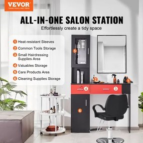 Salon Station, Stěna Mount Barber pro kadeřníka – WC1004