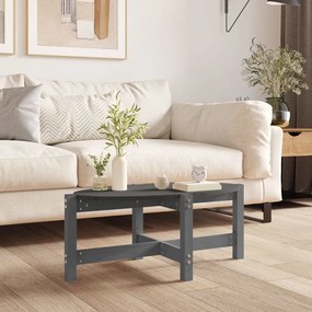 vidaXL Konferenční stolek 87 x 48 x 35 cm masivní borové dřevo [822322] Barva: Bílá