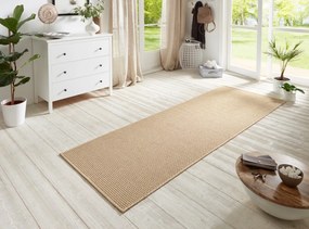 BT Carpet, Běhoun Nature 104271 Beige – na ven i na doma, 80x250, béžová, chodba / předsíň