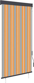 Venkovní roleta 100 x 250 cm žlutomodrá 145956