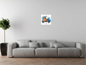 Gario Obraz s hodinami Domíchávač Rozměry: 40 x 40 cm