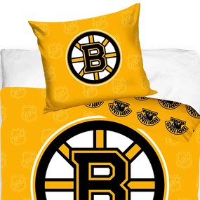 Hokejové povlečení NHL Boston Bruins Shields Velikost: 135x200 + 80x80 cm