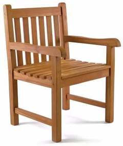 DIVERO exkluzivní zahradní dřevěná židle