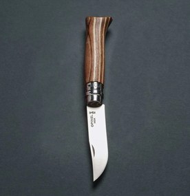 Opinel Laminated Birch N°08 zavírací nůž finská bříza 8,5 cm, hnědá, 002388